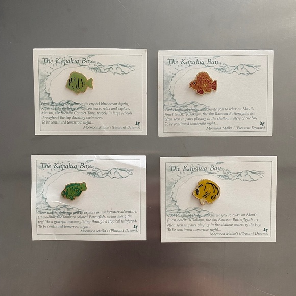 Kapalua Bay | Art | Kapalua Bay Maui Collector Pins 4 | Poshmark